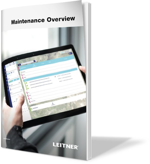 Maintenance overview - LEITNER