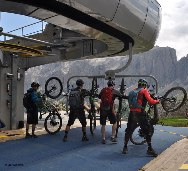 LEITNER Bike Transport for chairlifts - LEITNER