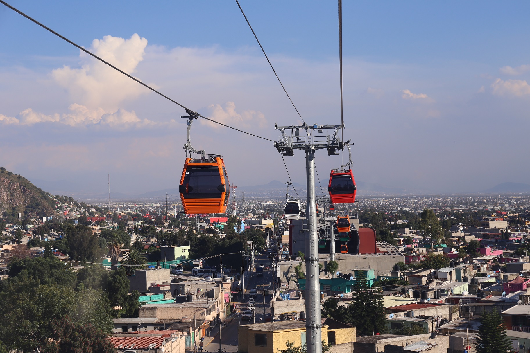 The first urban ropeway in Mexico