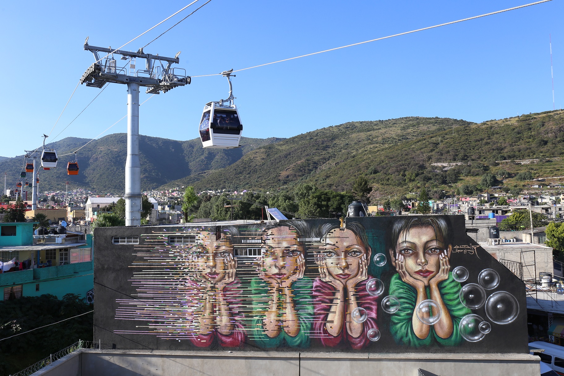 The first urban ropeway in Mexico